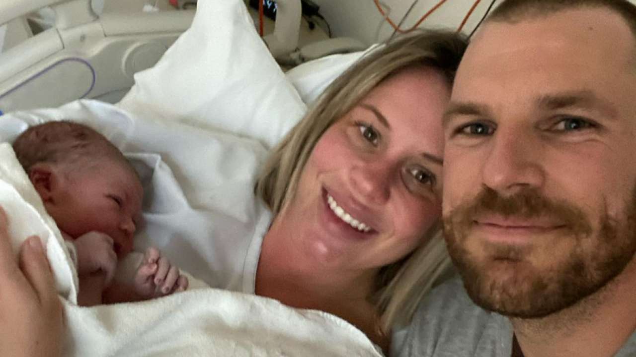 'Welcome to the world, Esther Kate Finch': Aussie skipper Aaron Finch ...