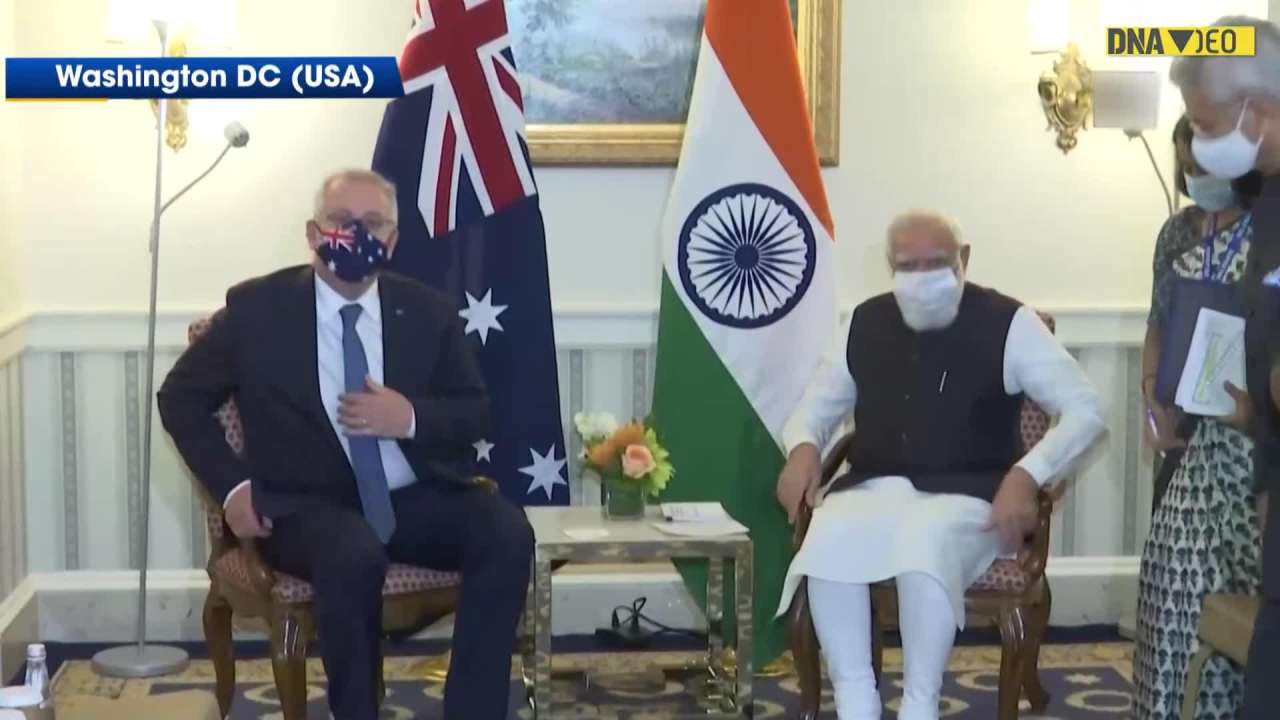 PM Modi holds bilateral meeting with Australian Counterpart in Washington DC