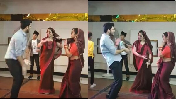 Devar-bhabhi ke thumke! Sister-in-law and brother-in-law burn the dance ...