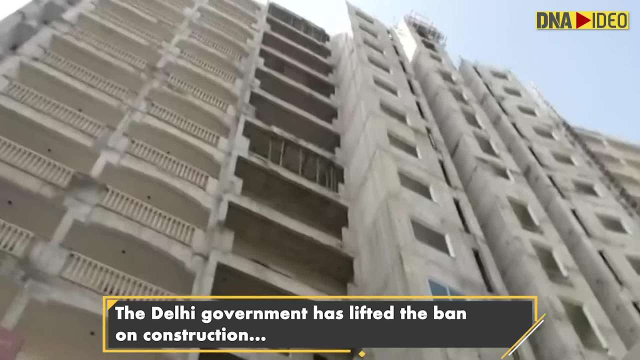 Delhi Air Pollution: Ban on construction lifted, decision on reopening ...