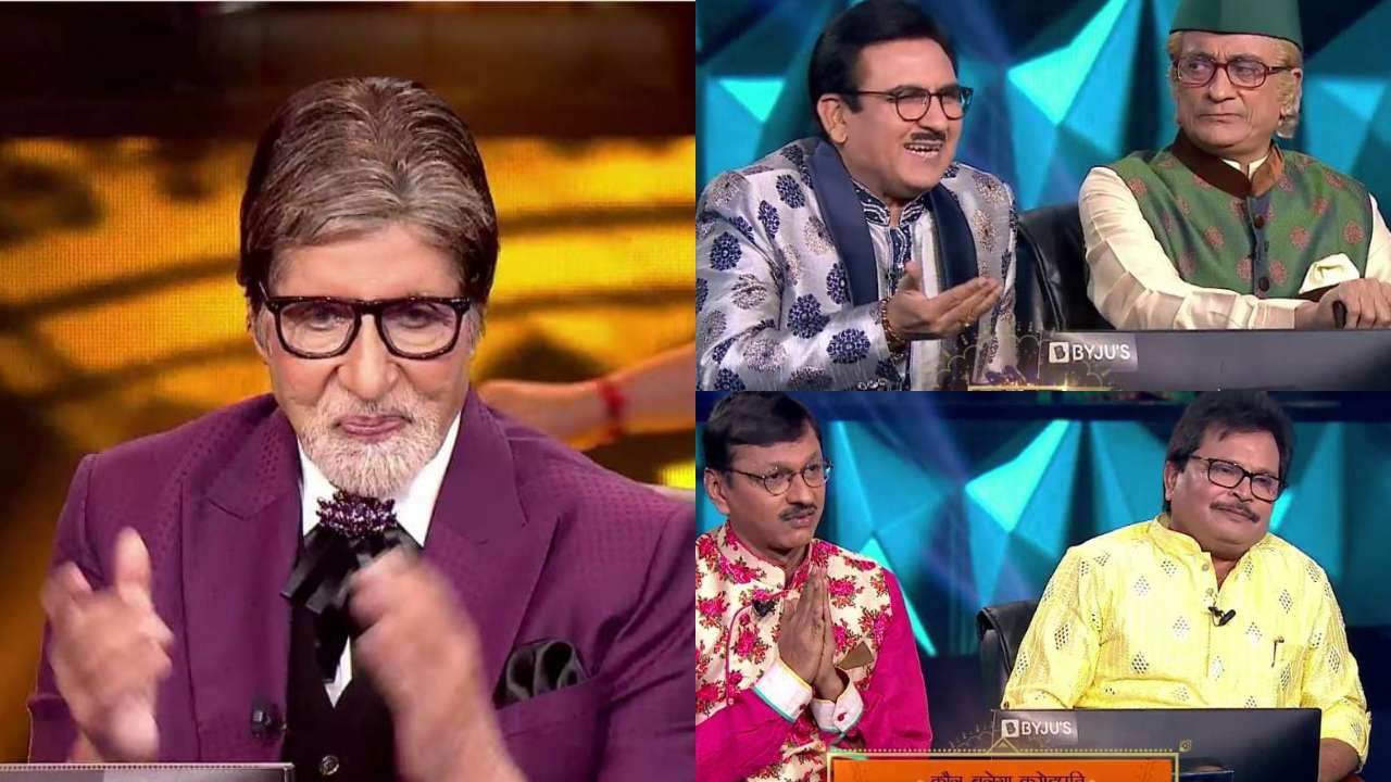 Amitabh Bachchan welcomes ‘TMKOC’ team on 'KBC 13' - WATCH
