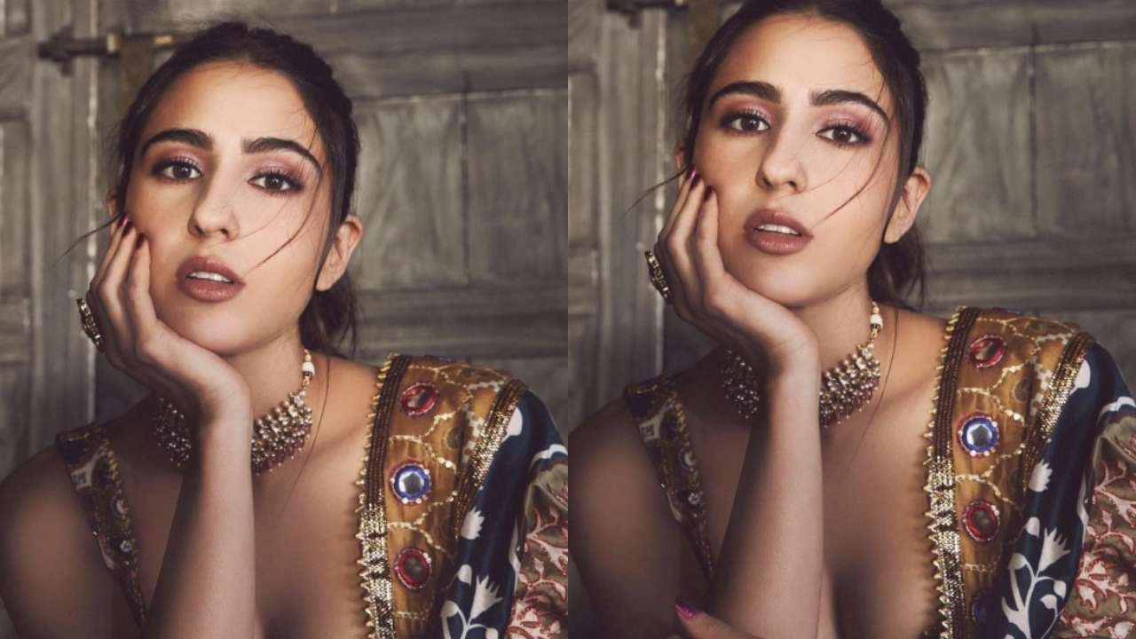 PHOTOS: 'Chaka Chak' girl Sara Ali Khan shows off colourful lehenga ...
