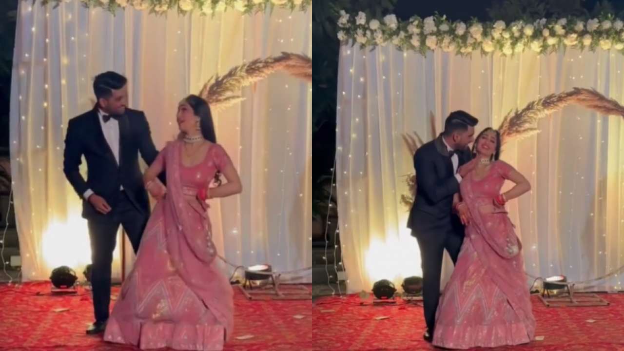 Bride and groom's romantic dance on 'Say Shava Shava' goes viral ...
