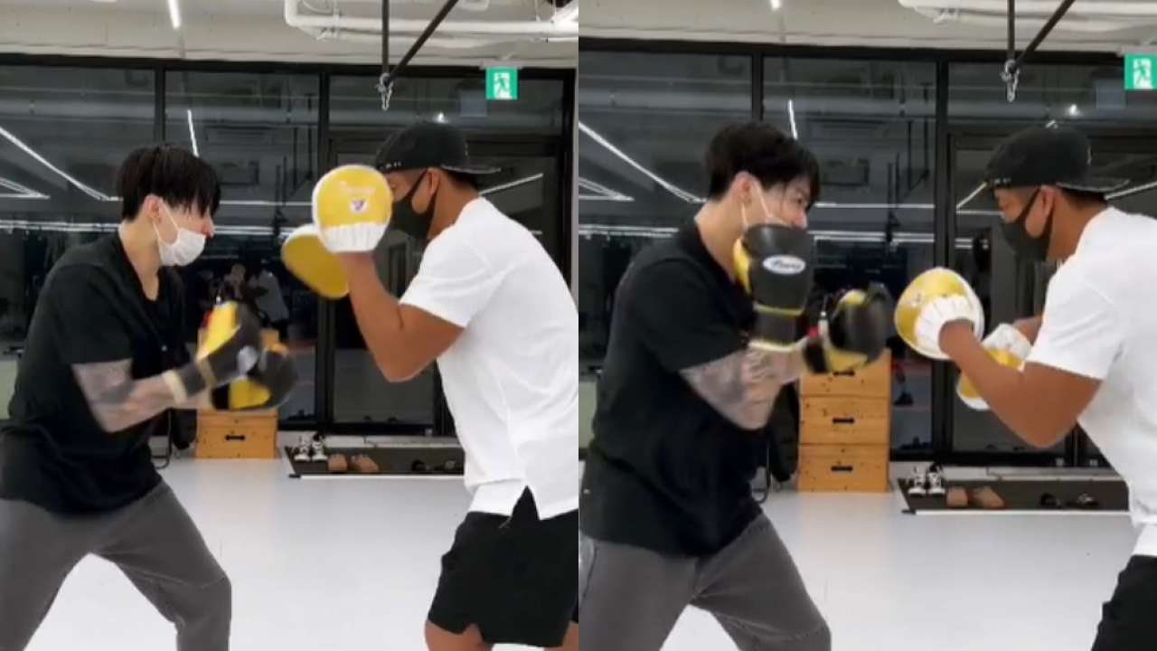 Viral video! BTS member Jungkook flaunts his boxing skills, fans go gaga