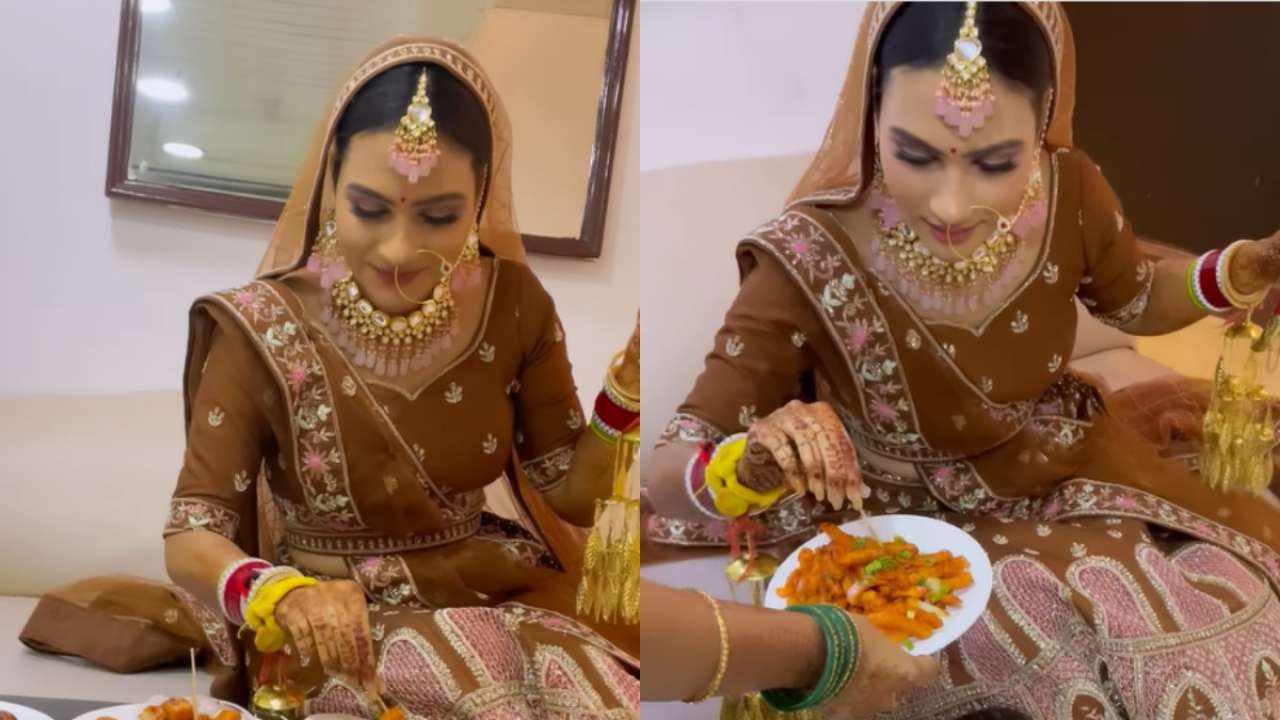 Desi bride satisfies pre-wedding cravings with Chinese food in ...