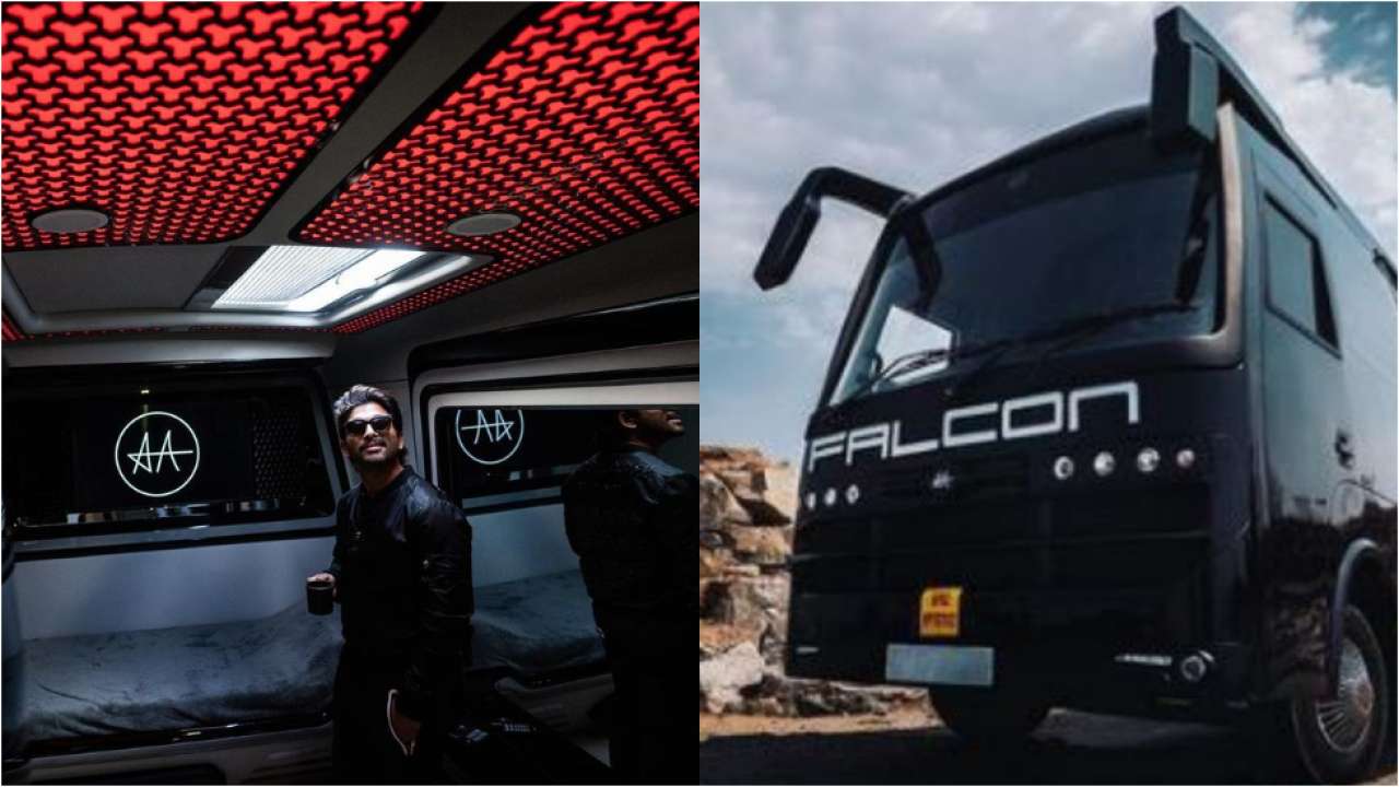 Inside 'Pushpa' star Allu Arjun's swanky Rs 7 crore vanity van 'Falcon'