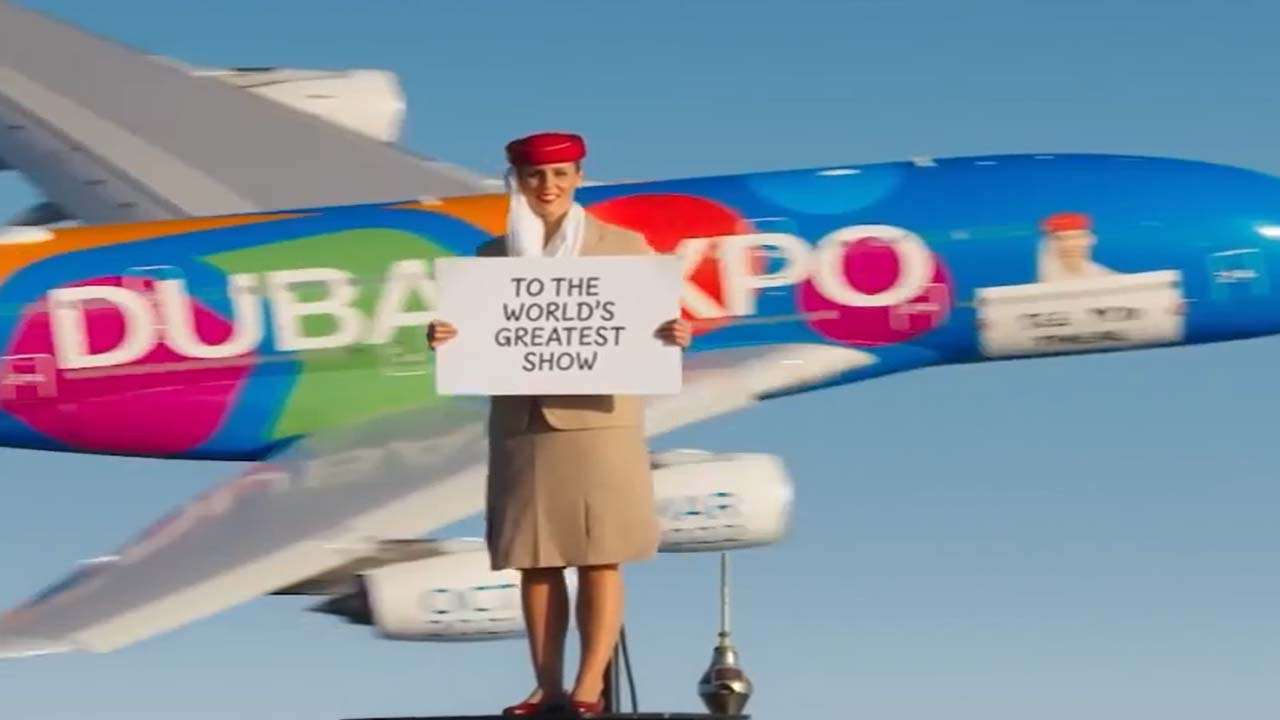 WATCH: Breathtaking Emirates ad video featuring cabin crew atop Burj ...