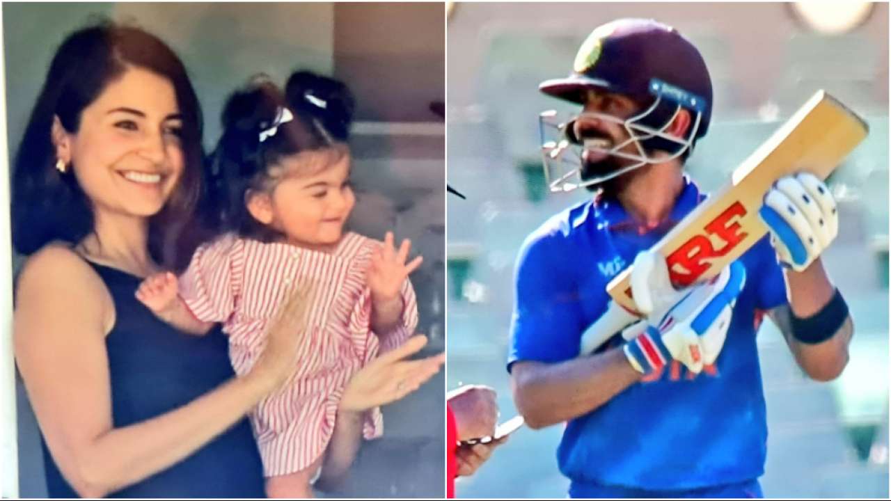 IND vs SA: Anushka Sharma, Vamika all smiles as Virat Kohli reaches 50 ...