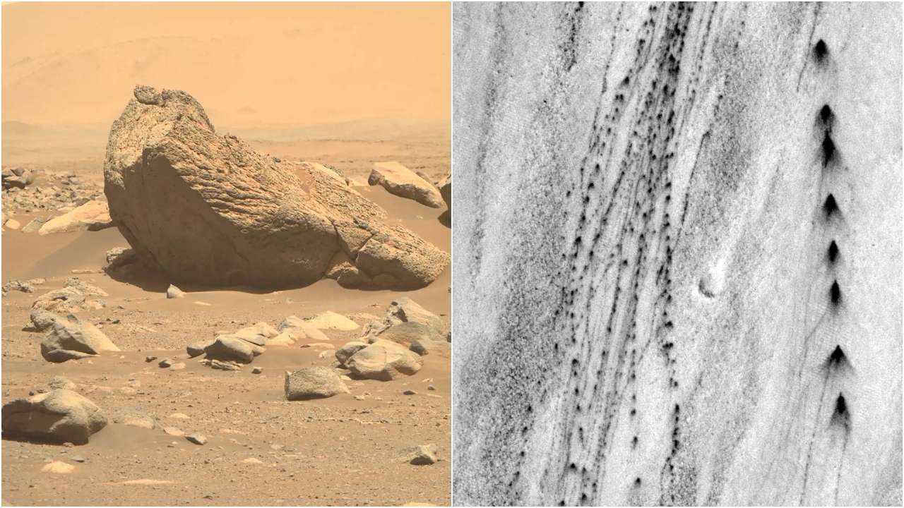 Scientists spot thousands of tracks on Mars created by tumbling ...