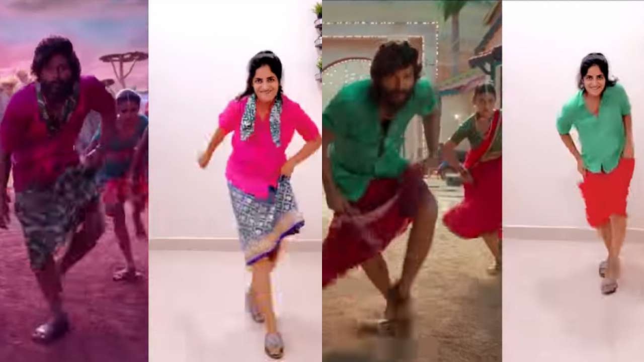 Girl dresses up like Allu Arjun, recreates 'Saami Saami' hook step from ...
