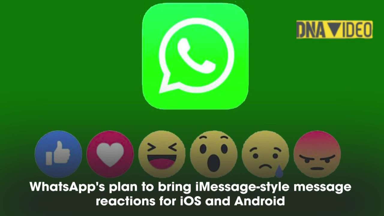 WhatsApp working on message reactions for iOS, Android