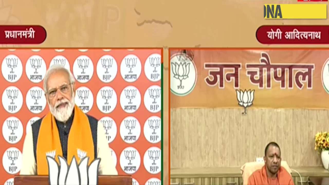PM Modi addresses 'Jan Chaupal' in western UP, says state needs leader ...
