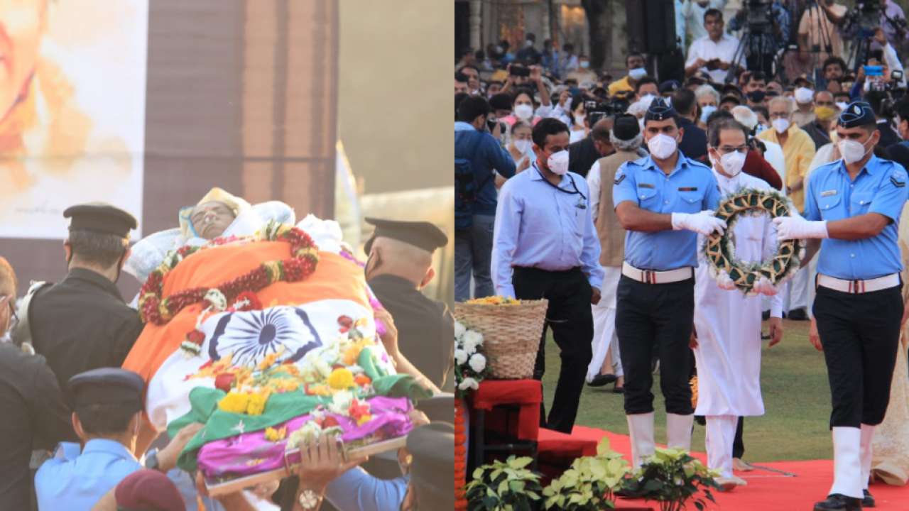 Lata Manageskar death: Legendary singer laid to rest with state honours ...