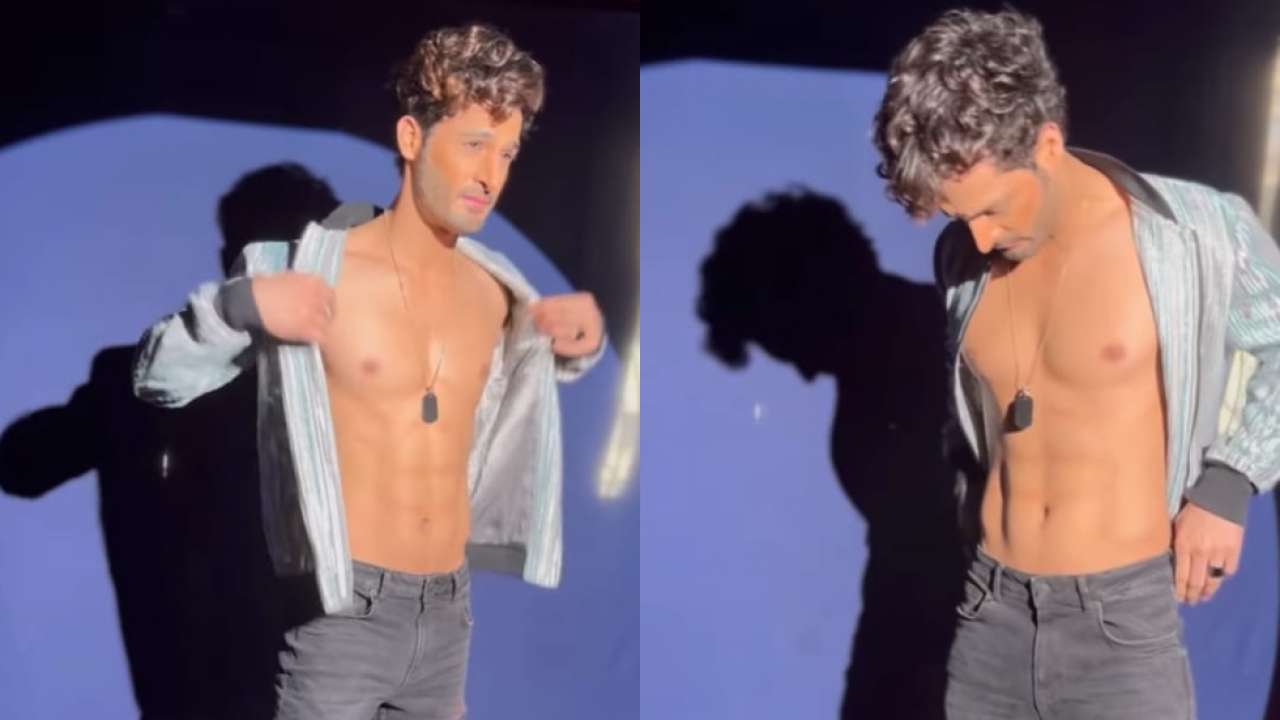 ‘Bigg Boss 14’ fame Umar Riaz poses in unzipped jacket, shows off his washboard abs