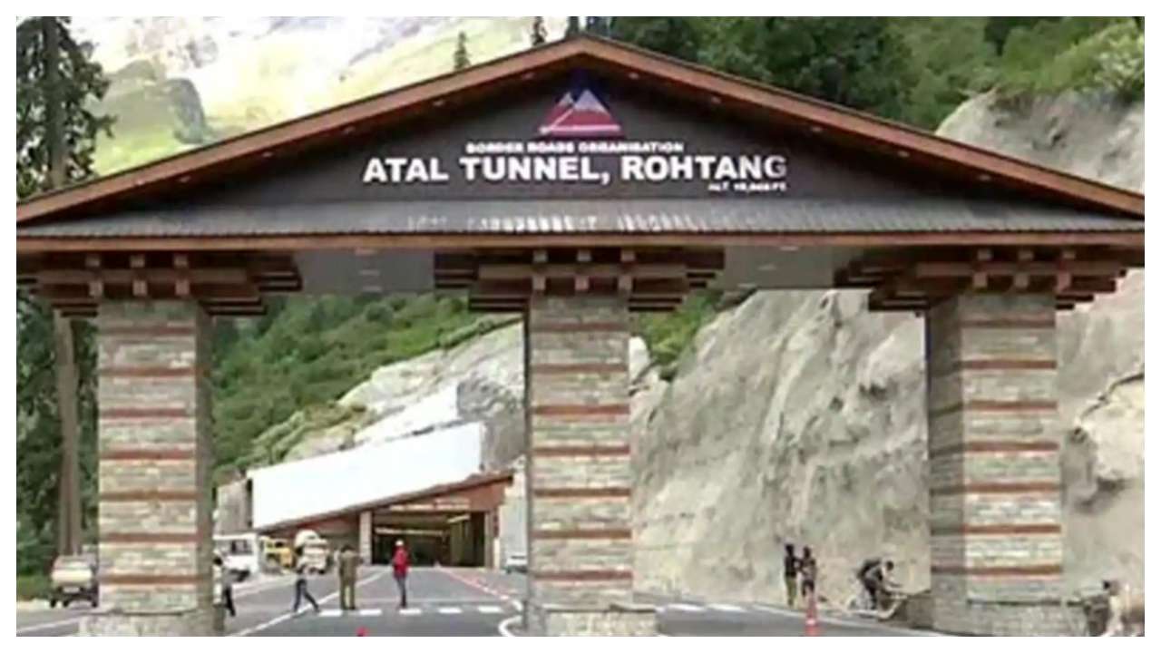 Atal Tunnel certified as the 'World's Longest Highway Tunnel above ...
