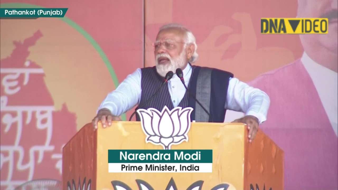 AAP is ‘Xerox copy’ of Congress, says PM Modi in Pathankot