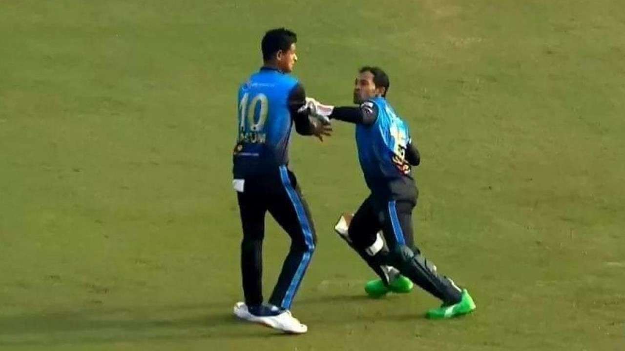 Haris Rauf slaps Kamran Ghulam for dropping a catch: Times cricketers ...