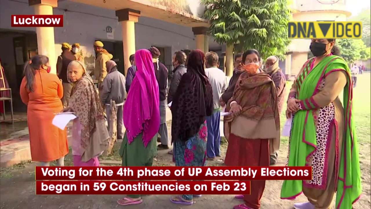 Voting for fourth phase of Assembly Elections in Uttar Pradesh begins