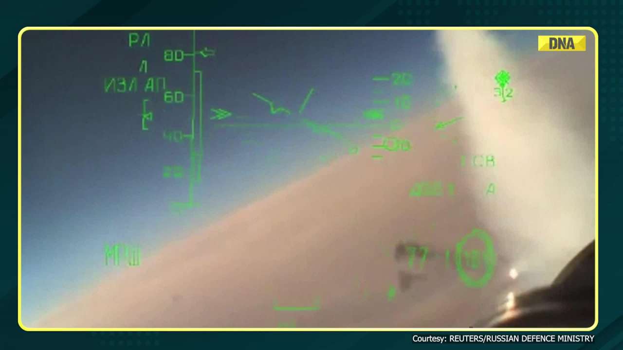 Watch: Russian Aircraft Su-35 carrying out air strike in Ukraine