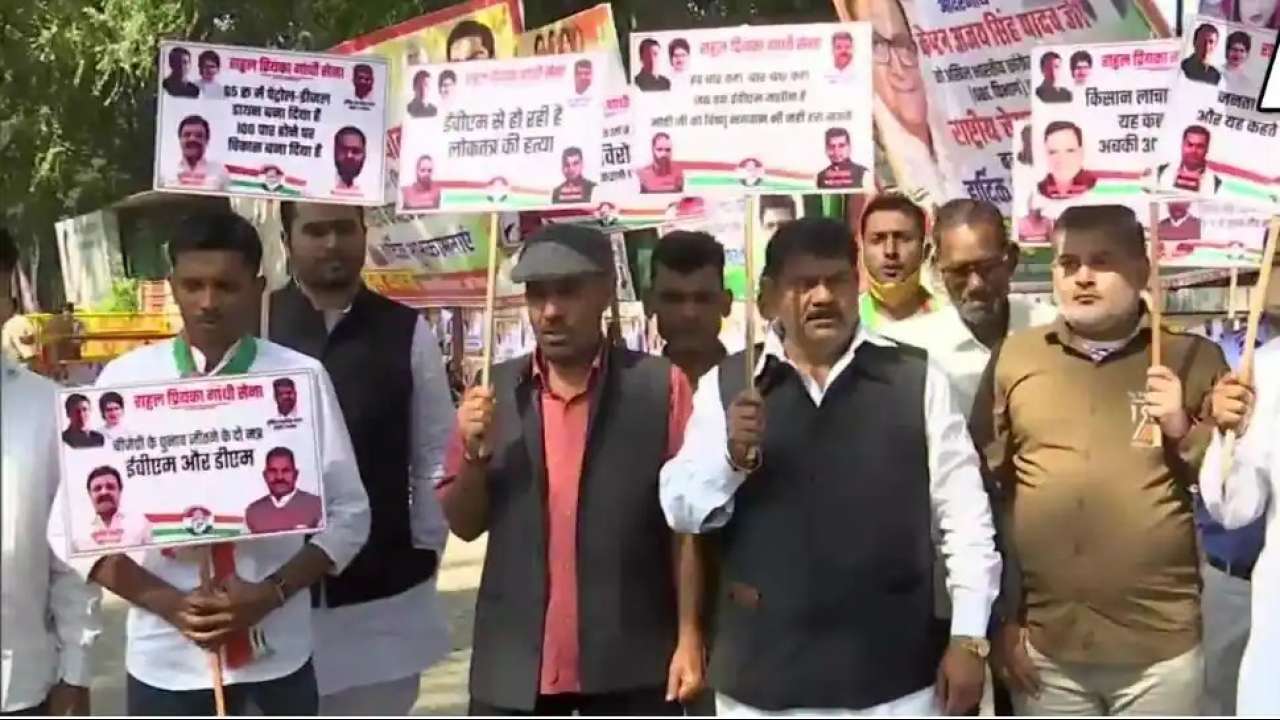 Election Result 2022 LIVE: Congress holds protest in Delhi, alleges ...