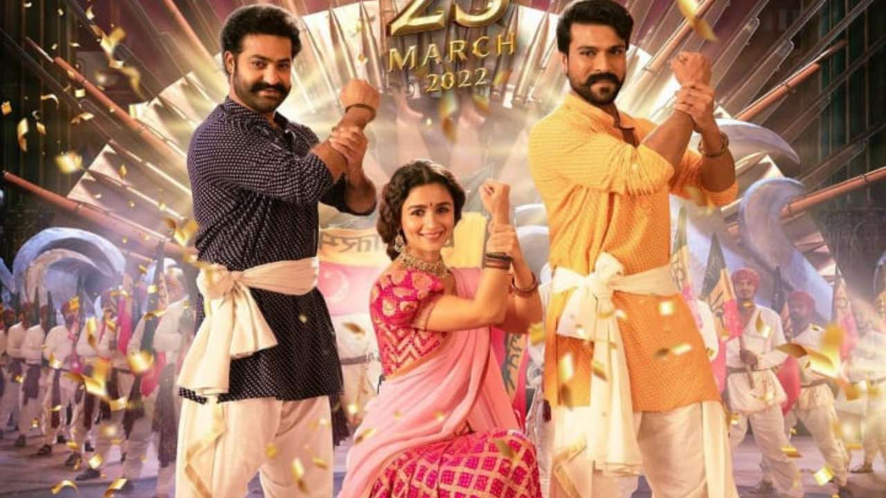 Ram Charan, Alia Bhatt, Jr NTR shake a leg to 'RRR' celebration anthem ...