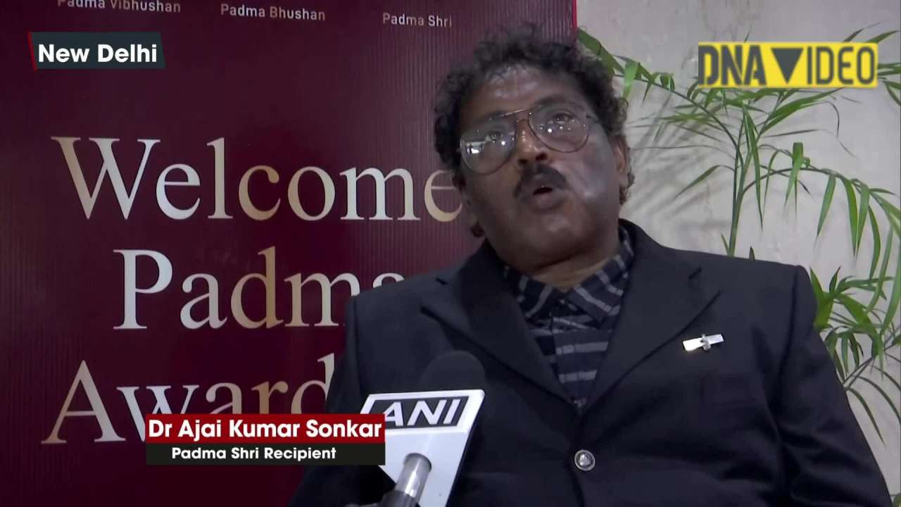 Delhi: Independent research scientist Ajai Kumar Sonkar receives Padma Shri