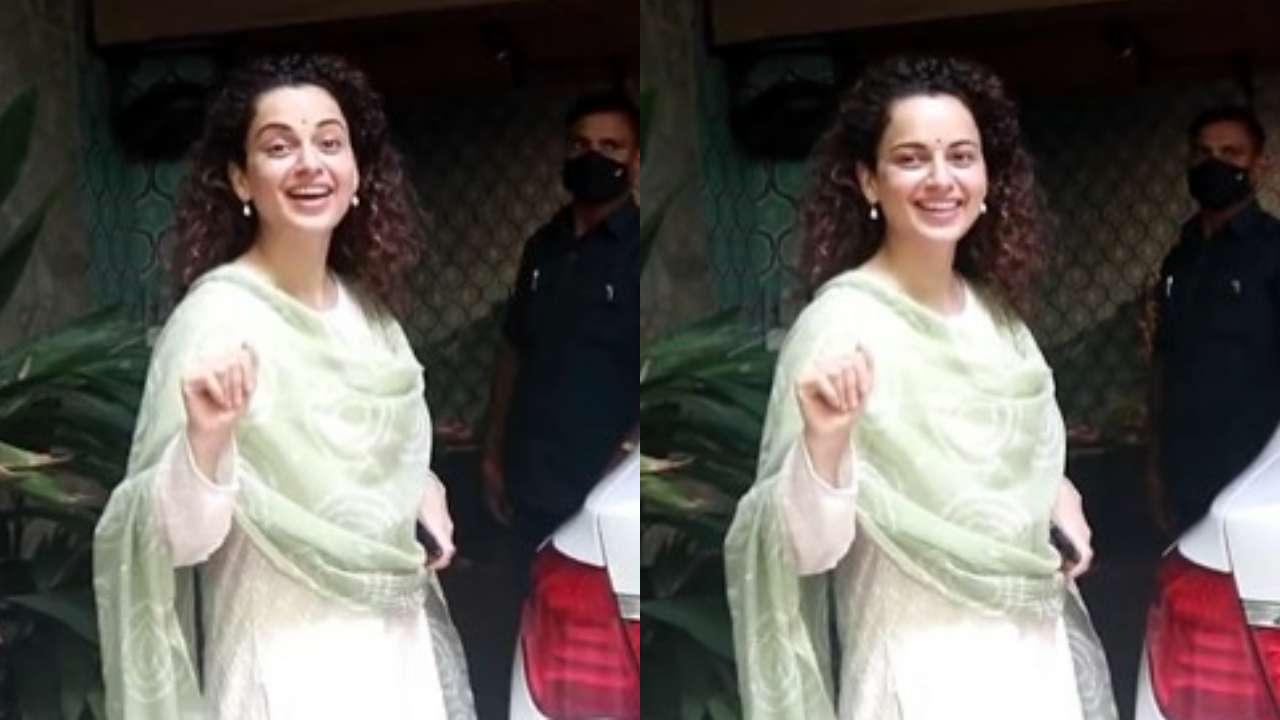 'The Kashmir Files': Kangana Ranaut gets cheeky with paps, says 'achi ...