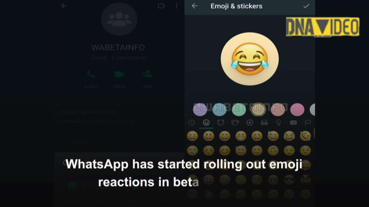 WhatsApp rolls out emoji reactions in Android beta