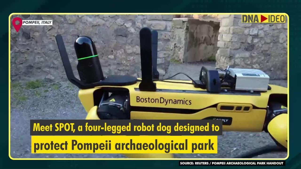 Meet SPOT, the robot guard dog called in to help manage Pompeii
