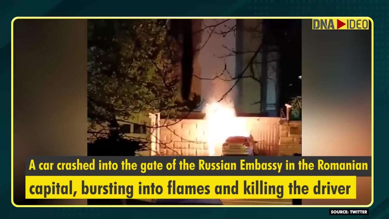 Man Dies After Crashing His Car Into Russian Embassy In Romanian