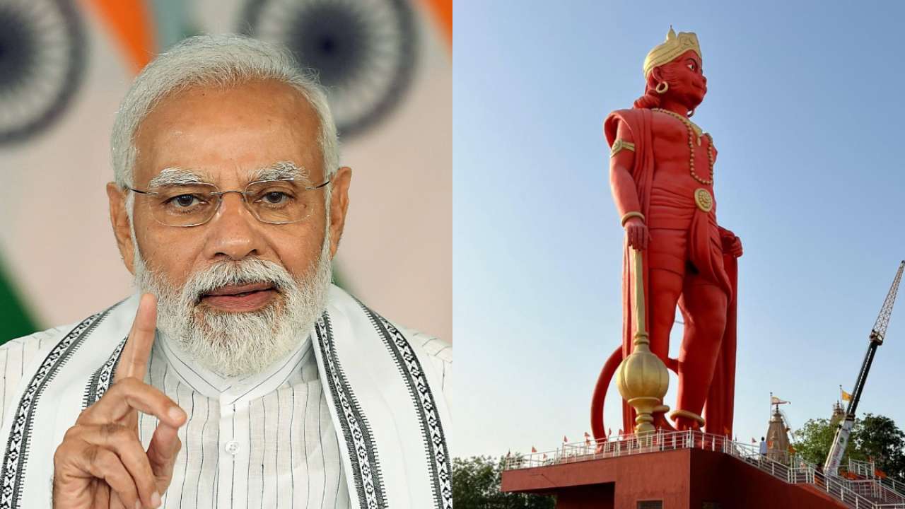 PM Modi unveils 108-feet statue of Lord Hanuman in Gujarat’s Morbi