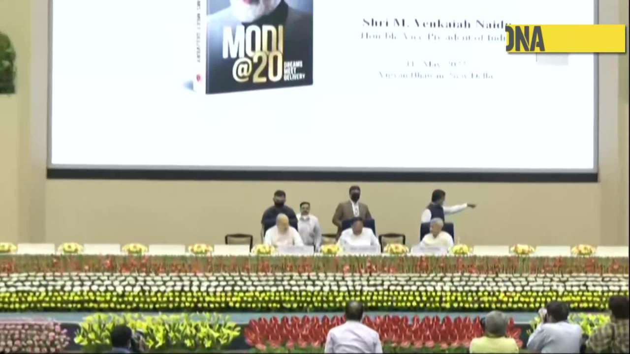 Naidu launches ‘Modi@20: Dreams Meeting Delivery’ book, calls PM Modi a ...