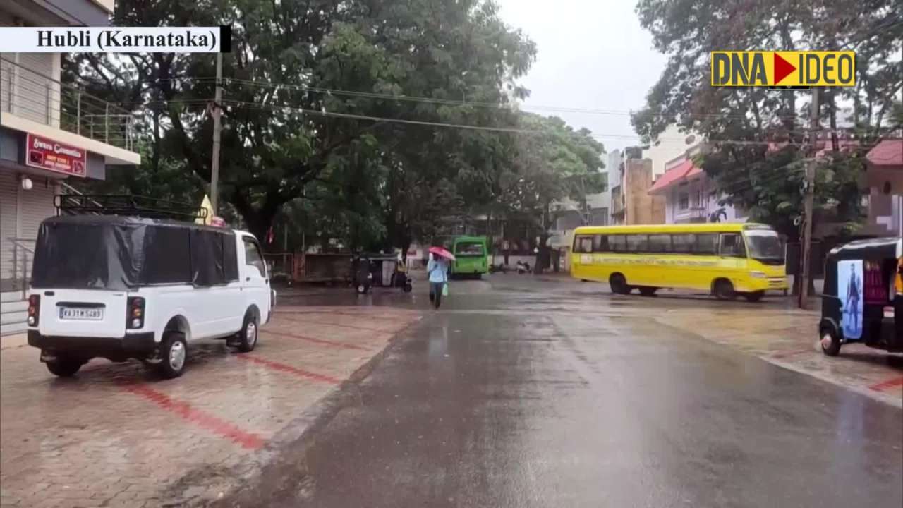 Karnataka: Hubli receives light showers