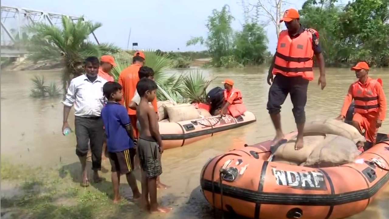 Assam floods: Over 8 lakh affected due to heavy downpour, photos show ...
