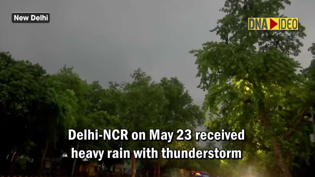 Heavy rain, thunderstorm hit Delhi, flight operations affected