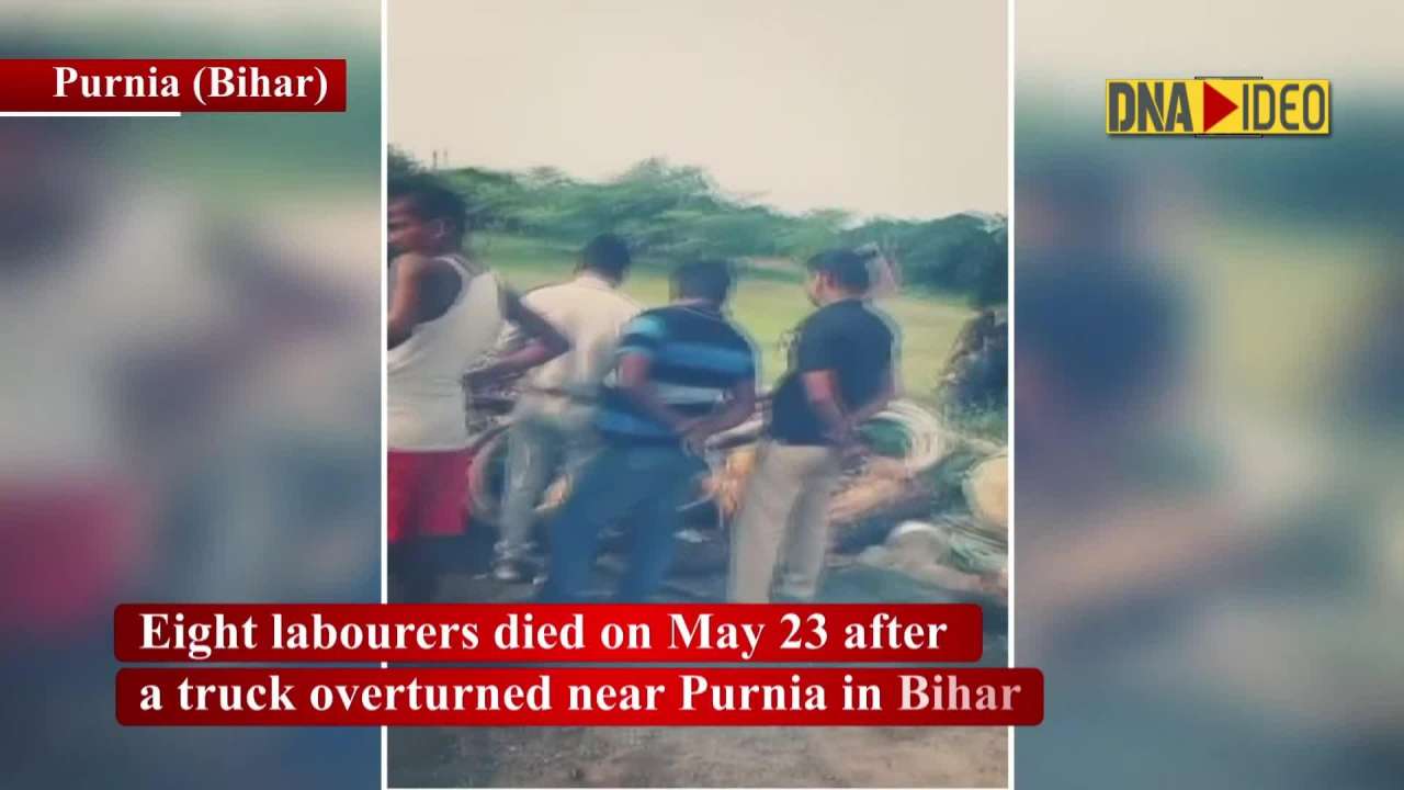 Bihar: 8 labourers die as truck overturns in Purnia district