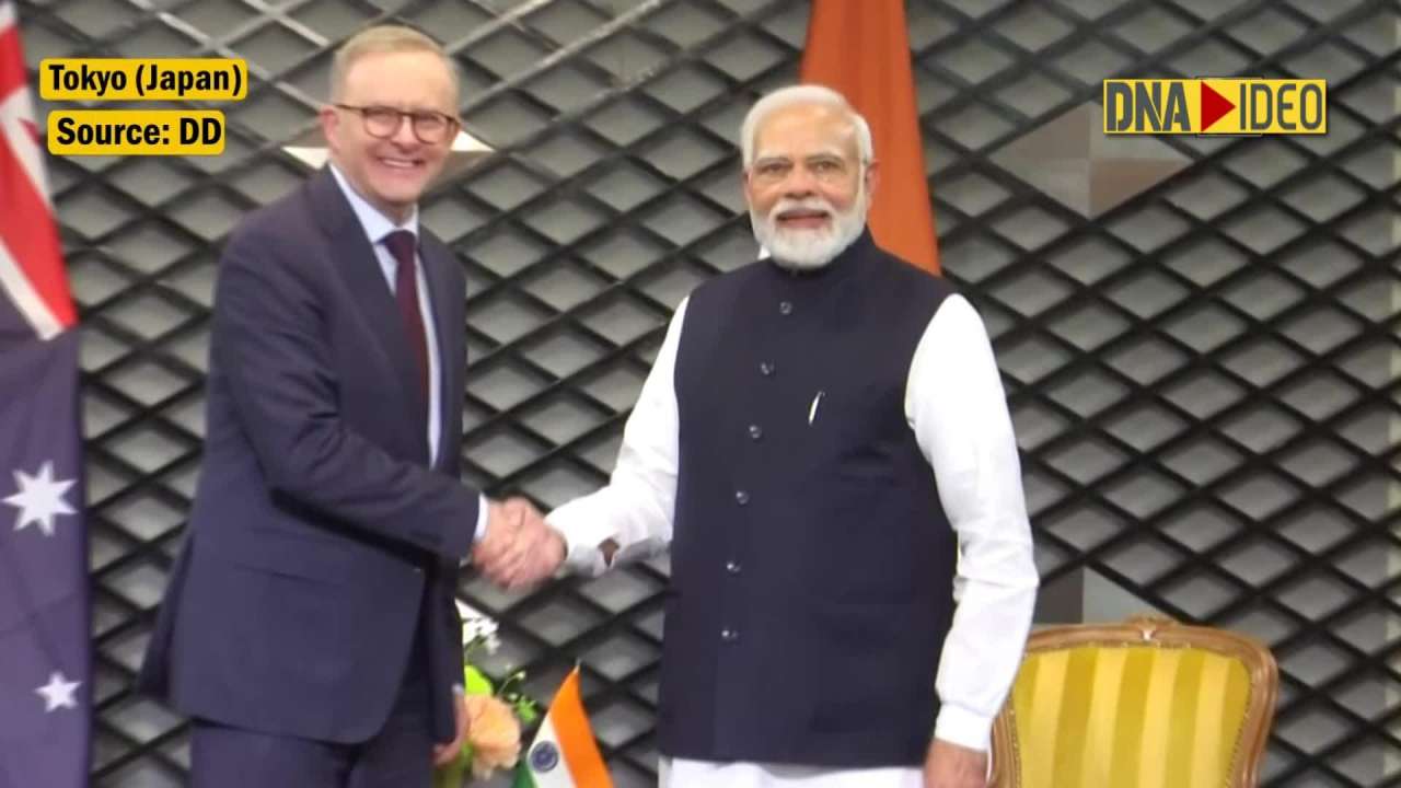 PM Modi holds bilateral talks with Australian Counterpart in Tokyo