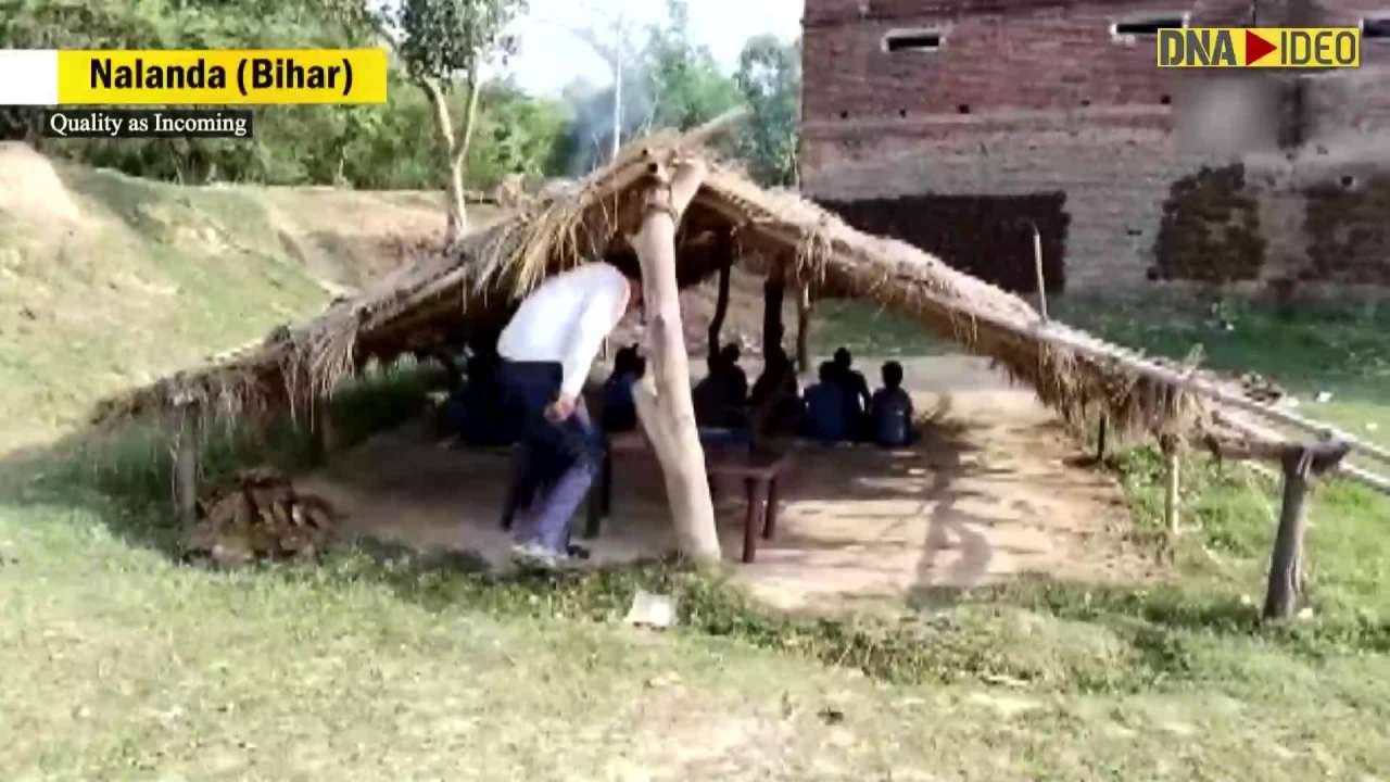 Bihar: Govt school operates out of hut in Nalanda