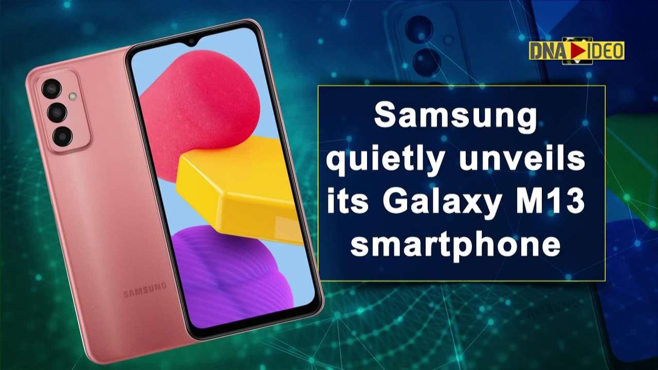 Samsung quietly unveils its Galaxy M13 smartphone