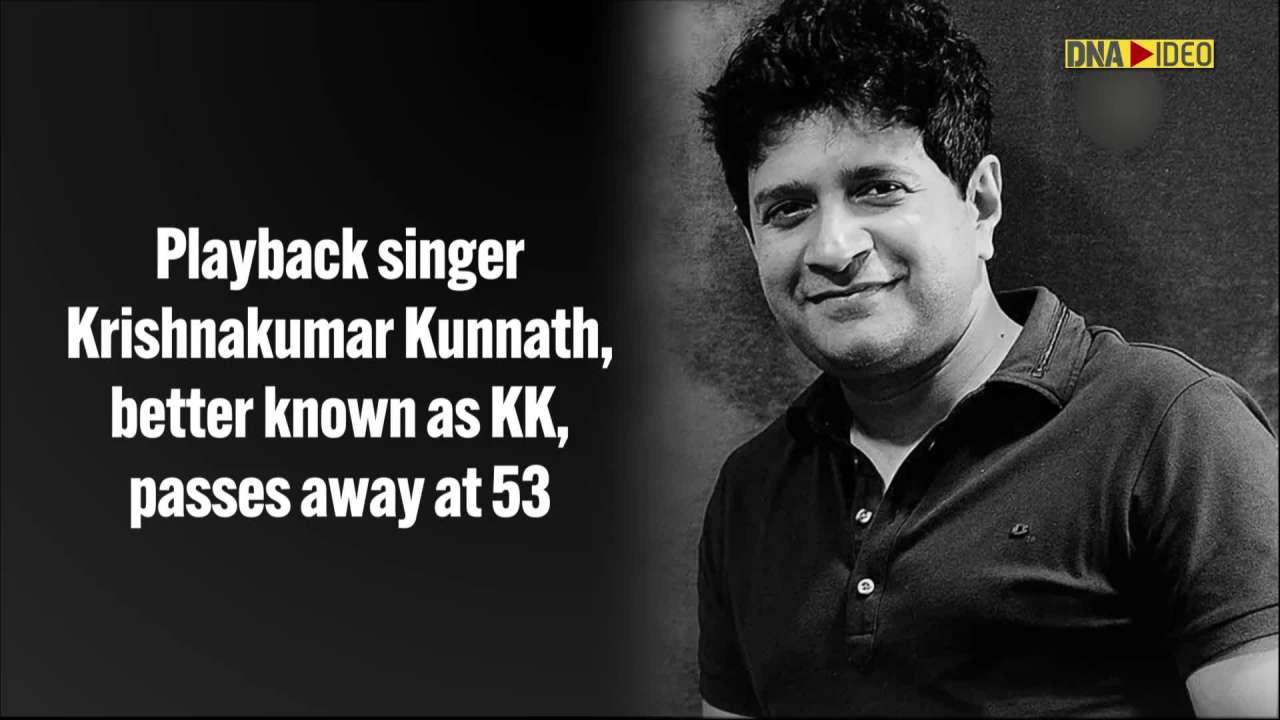 Playback singer Krishnakumar Kunnath, better known as KK, passes away at 53