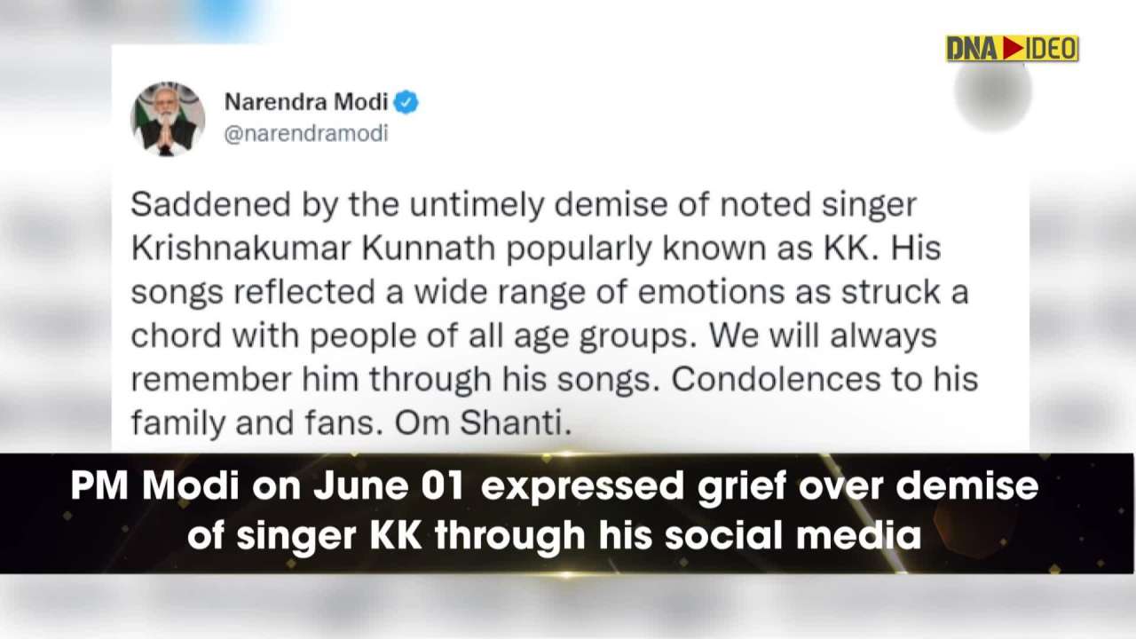 PM Modi, Vice President Naidu express grief over playback singer KK’s ...
