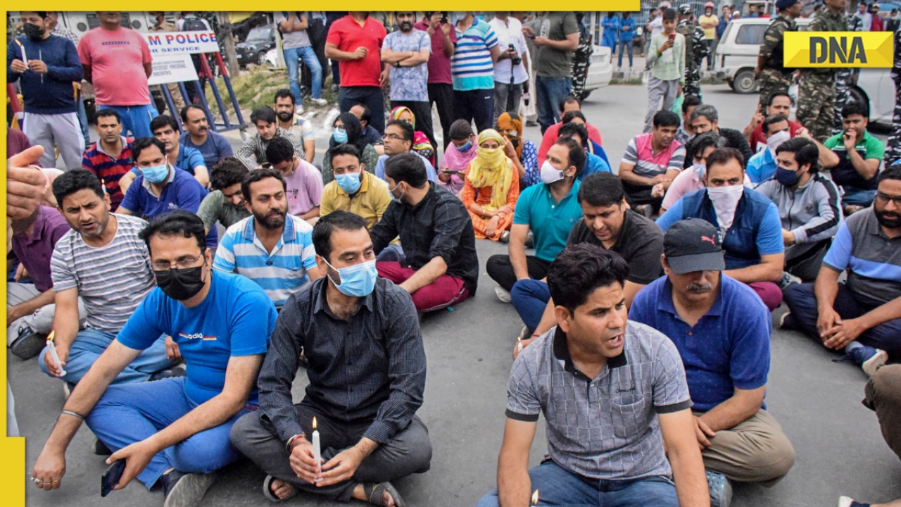 Kashmiri Pandits Demand Relocation 100 Hindu Families Flee Valley Over