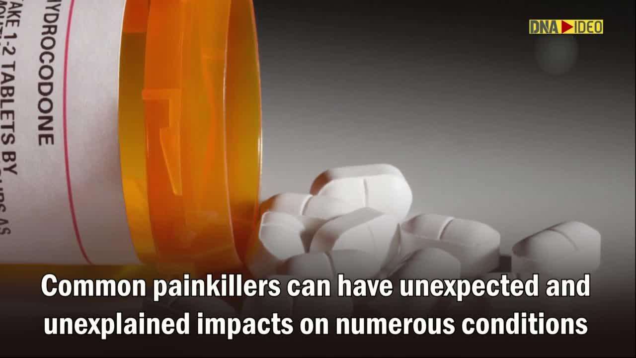 Study finds unexpected side effects of common painkillers