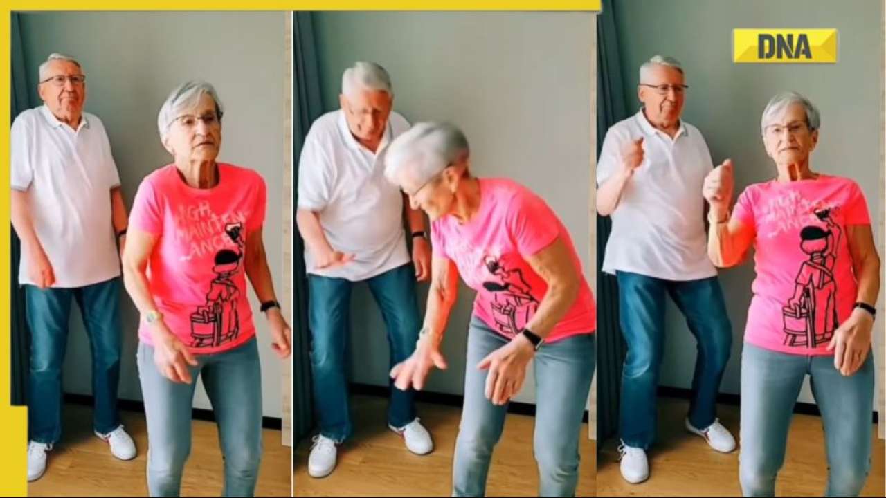 Viral video: Elderly couple dance to popular song 'My Money Don't ...