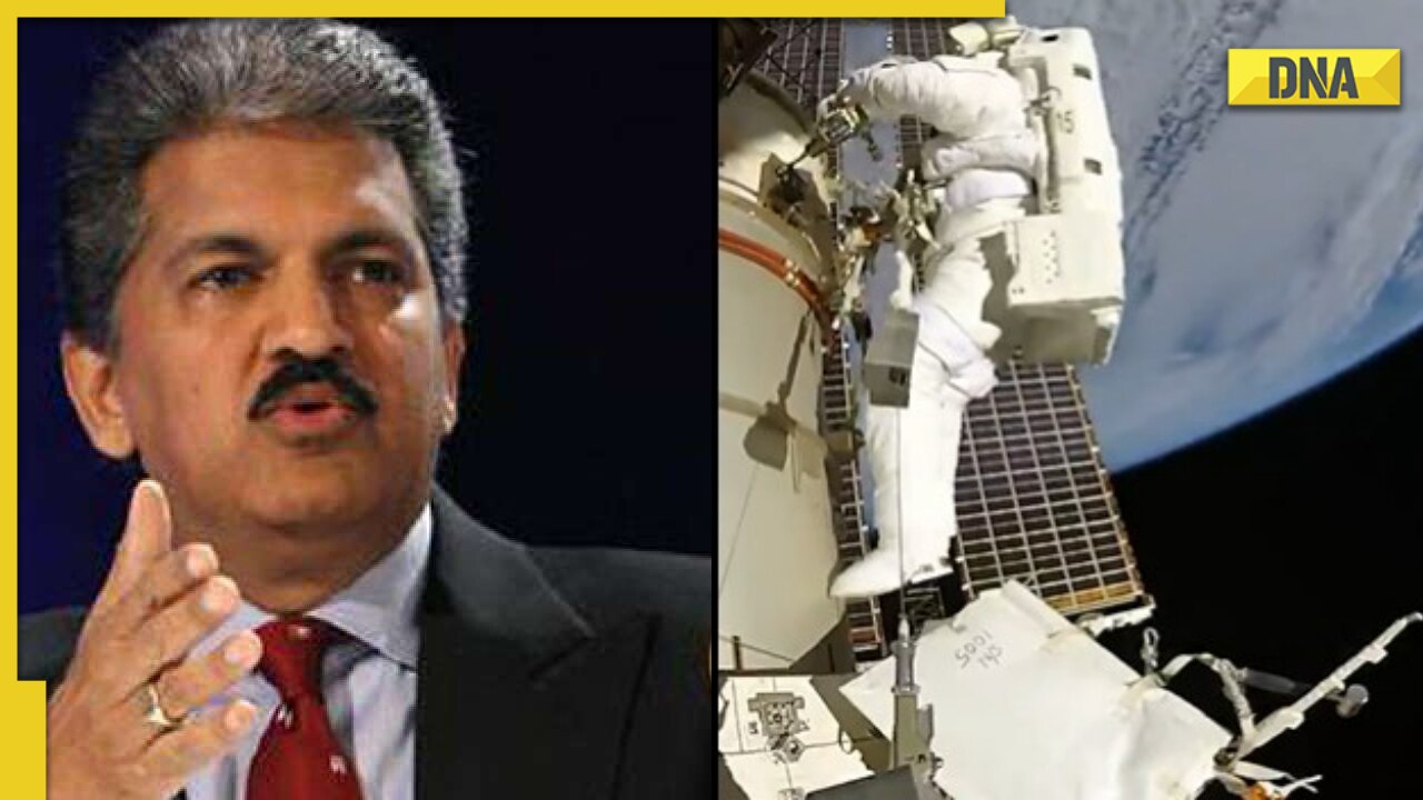Anand Mahindra gets ‘Monday motivation’ from astronaut working outside ...