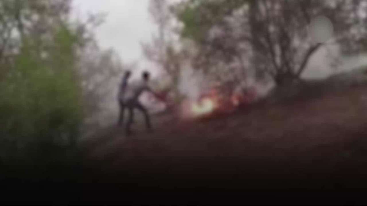 J-K: Fire breaks out in Mendhar forest area along LoC in Poonch