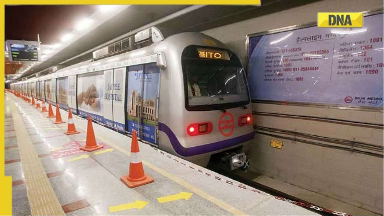 Delhi Metro: Violet line services delayed due to technical problems ...
