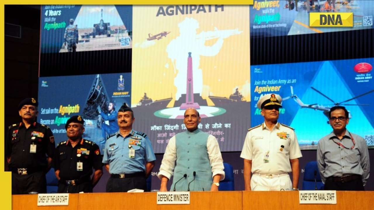 Agnipath scheme: ‘Agniveer program to have basic, sea and professional ...