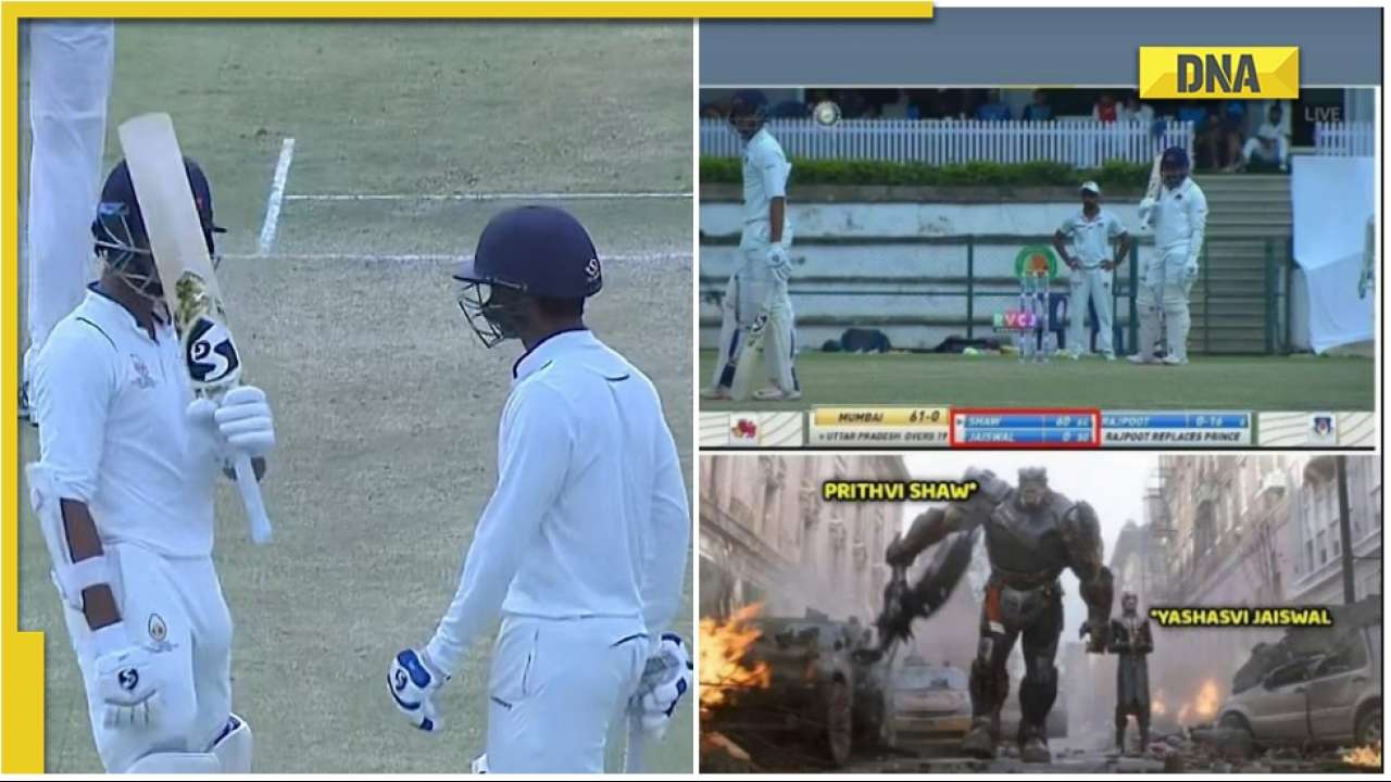 Prithvi Shaw trolls Yashasvi Jaiswal with Avengers meme after he scores ...