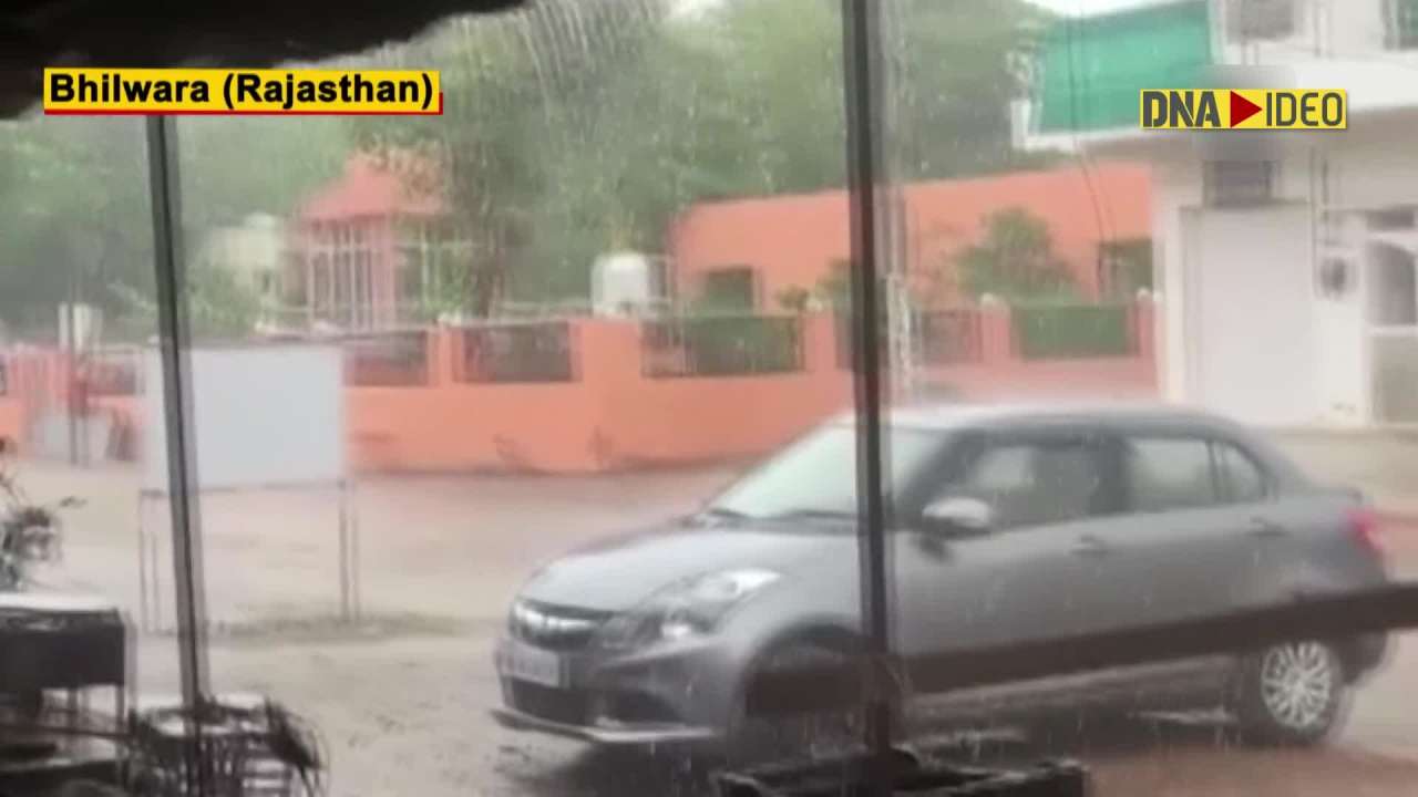 Rajasthan Heavy Rains Throw Life Out Of Gear Severe Waterlogging In